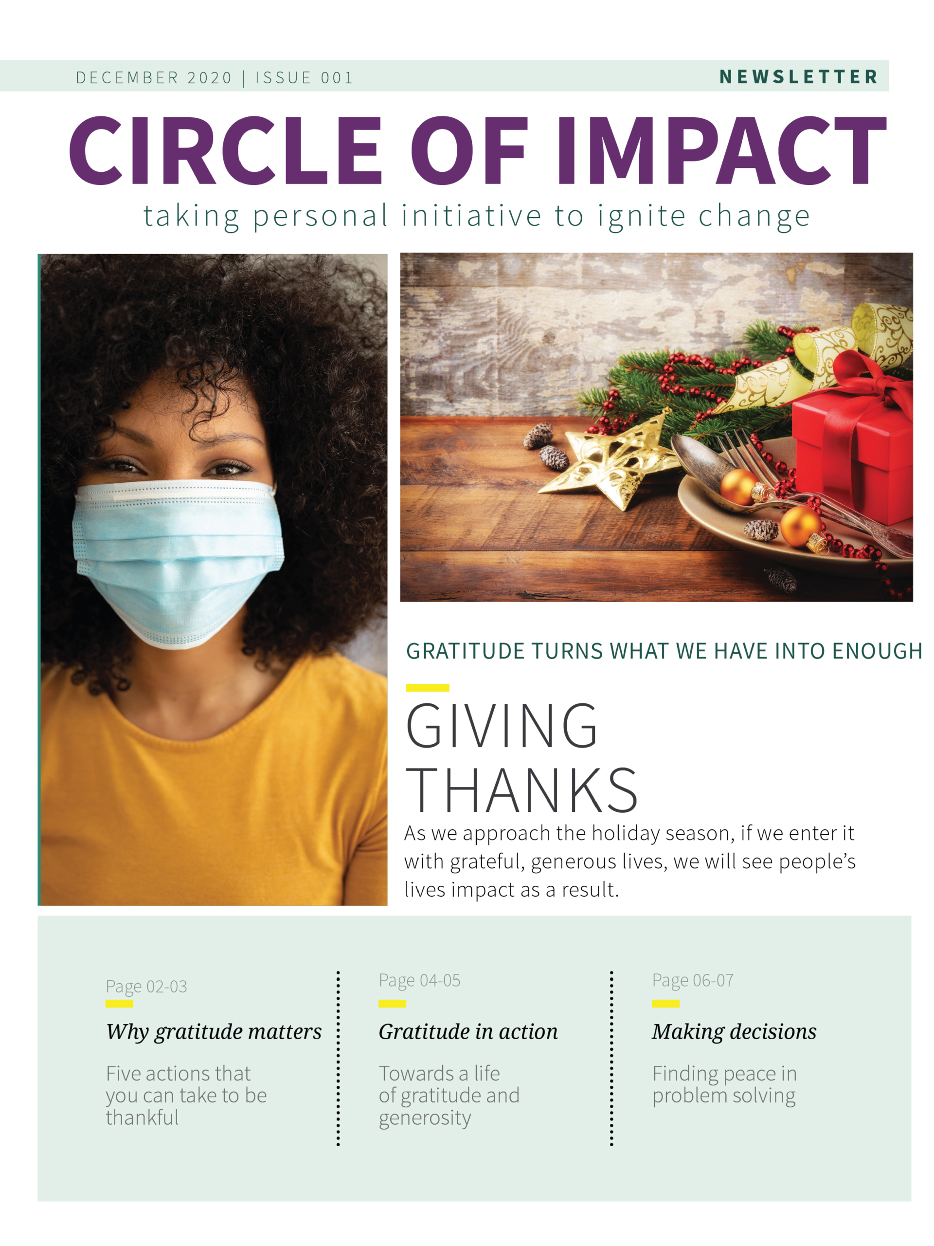 Circle of Impact Newsletter - Epsilon Publishers